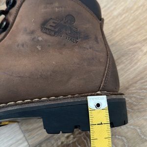 Vibram | Shoes | Ems Vibram Reg Mark Roccia Block Dark Brown Leather ...